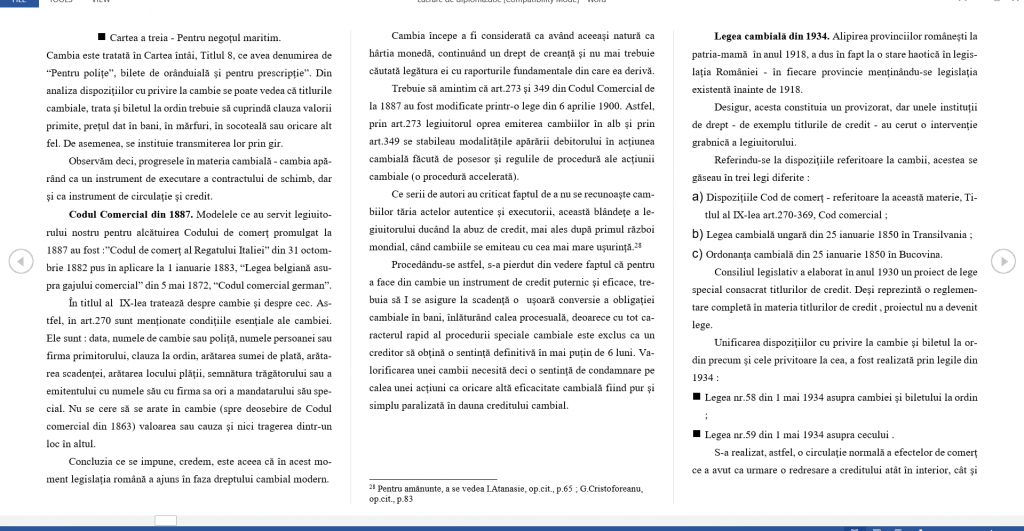 Cambia in comertul international |Referatulmeu.eu
