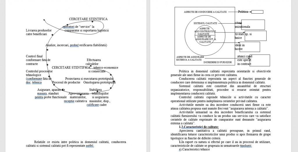 Controlul tehnic de calitate si managementul calitatii