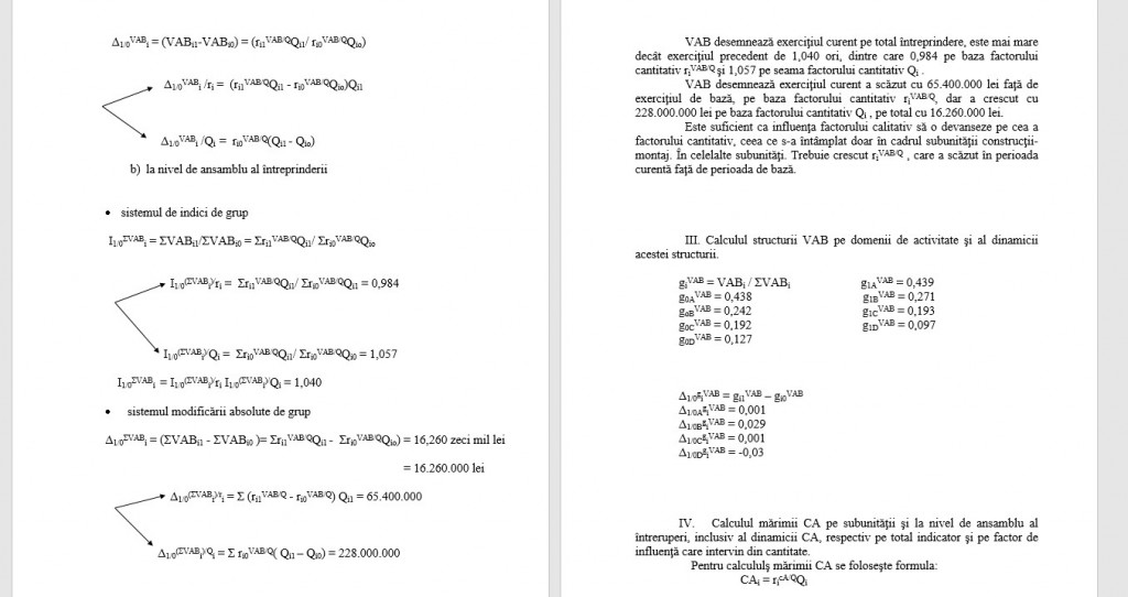 Analiza utilizarii si eficienta utilizarii capitalului fix
